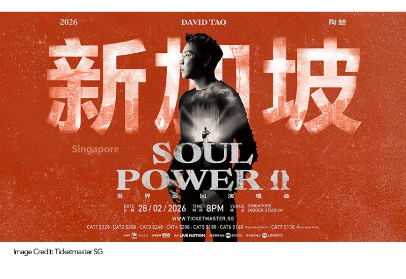 David Tao Soul Power II World Tour – Singapore - Novotel Singapore on ...