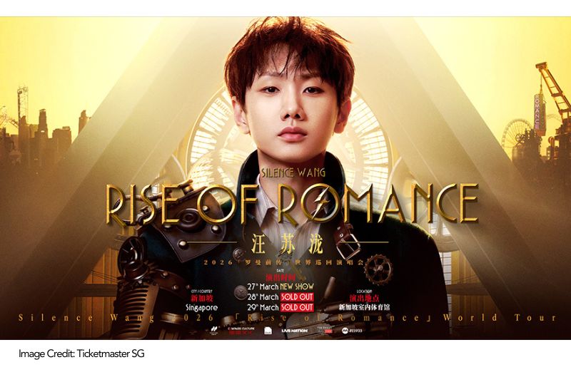 Silence Wang “Rise Of Romance” World Tour - Singapore - Novotel ...